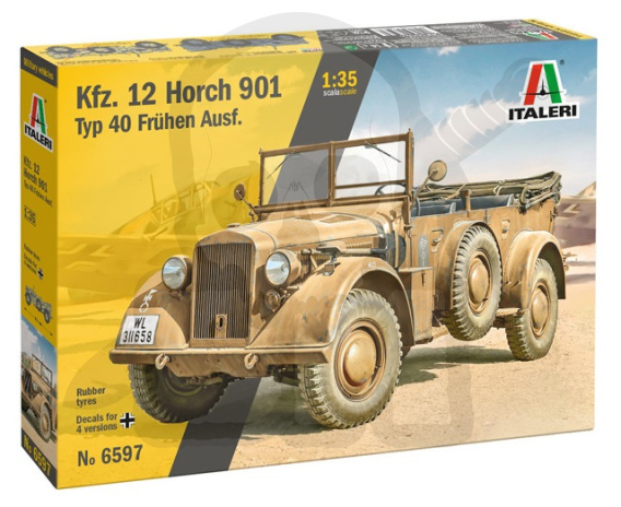 Battle-Models > 1:35 Kfz. 12 Horch 901 typ 40 frühen Ausf.